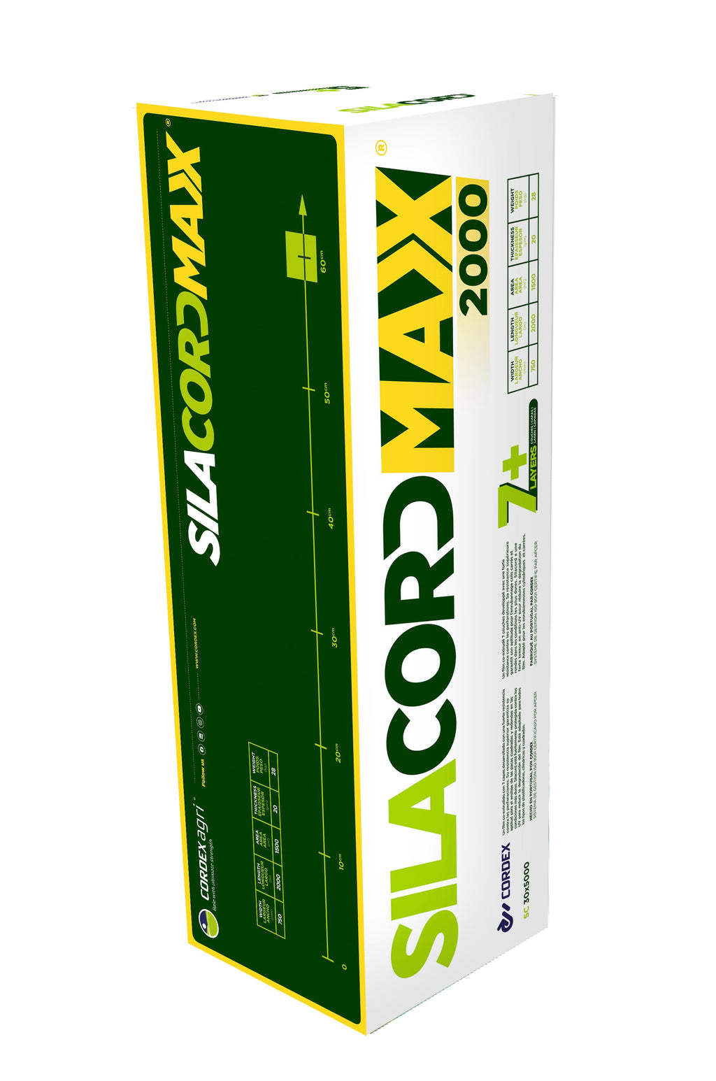 Silacord Maxx 750mm x 2000m Green 40 Rolls